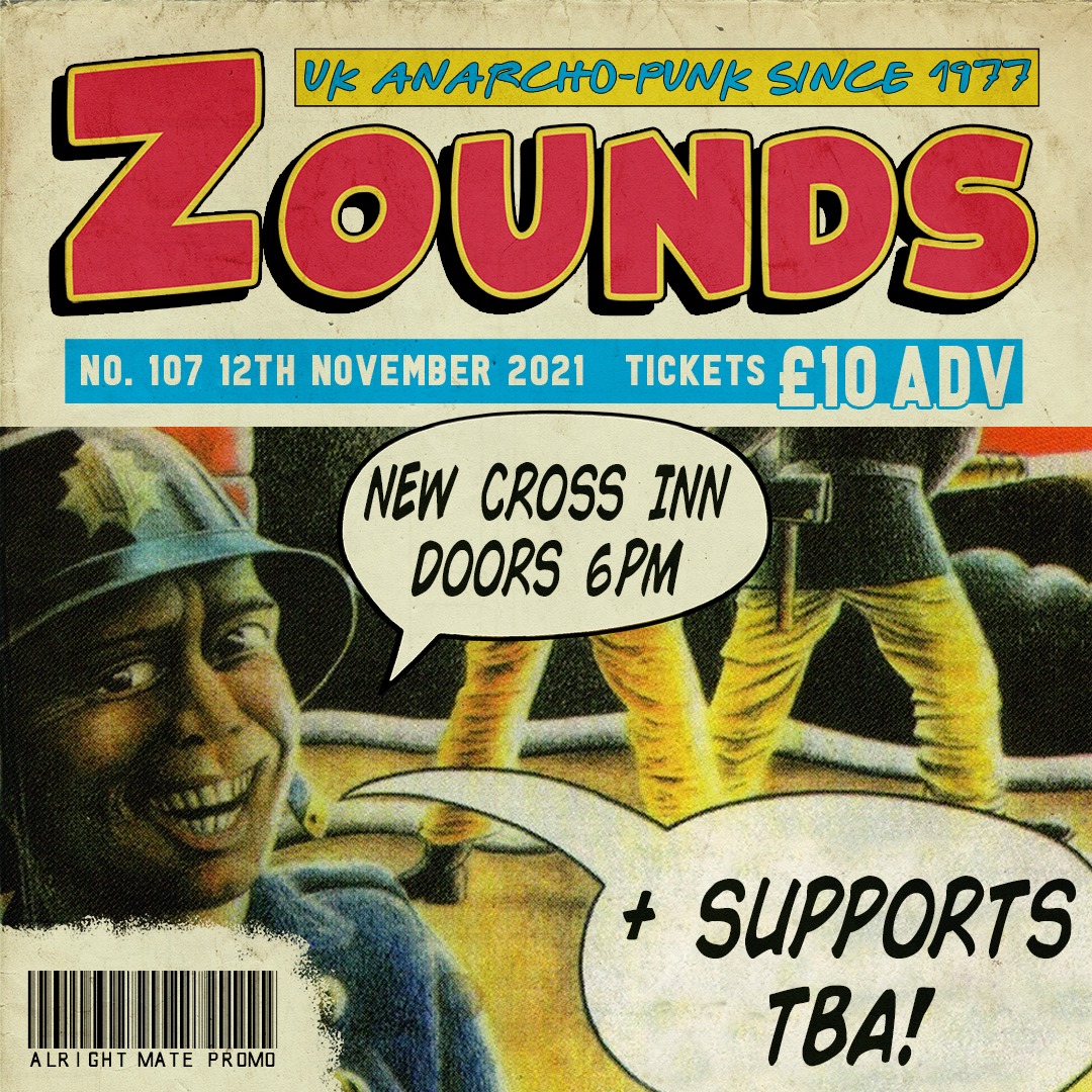 Zounds plan ahead for London show – The Hippies Now Wear Black