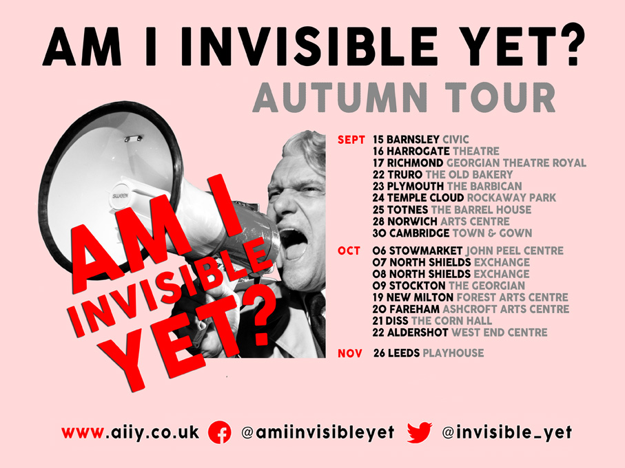Dunstan Bruce ‘Am I Invisible Yet?’ Autumn tour – The Hippies Now Wear ...